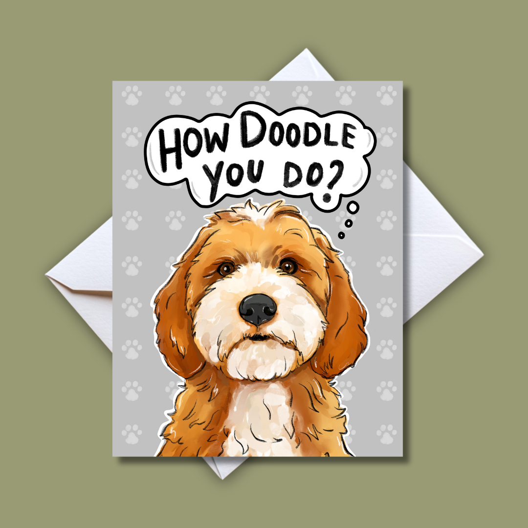 How Doodle You Do Card-Thinking of You Hello Miss You Card – Home ...